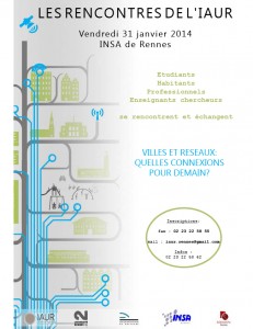 Les 2èmes Rencontres de l'IAUR - Master Urbanisme AUDIT